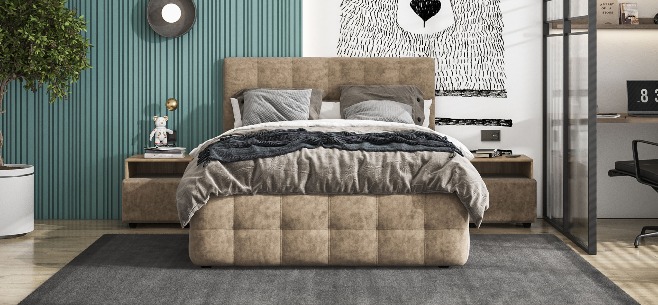 Кровать Босс 140*200 в подарок - акция в Диван Босс